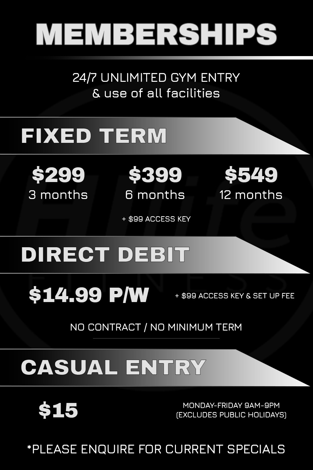 Hi Life Fitness | Membership Options & Pricing